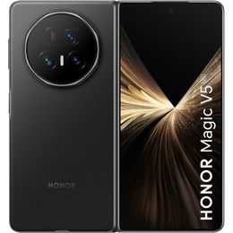 Honor Smartphone &raquo;Magic V5&laquo; schwarz schwarz Aktuellster Snapdragon 8 Elite Prozessor und 16GB RAM f&uuml;r die Leistung die ein Flagschiff verdient