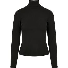 Urban Classics M&auml;dchen Urban Classics Langarmshirt &raquo; Damen Ladies Modal Turtleneck Longsleeve&laquo; 1 Stk. S