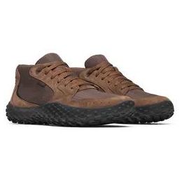 Merrell Minimal-Sneaker Wrapt Mid WP (Leder, wasserdicht) coffeebraun Herren