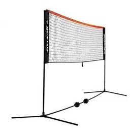 Dunlop Netz Tennis/Badminton/Federball h&ouml;henverstellbar - Breite 3 Meter