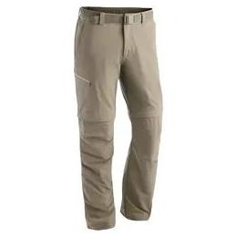 Maier Sports Wanderhose Tajo 2 Zipp-Off (lange Hose und Bermudas in einem) lang beige Herren