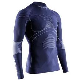 X-Bionic Funktions-Langarmshirt Energy Accumulator 4.0 Turtle Neck marineblau Herren