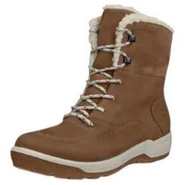 Ecco Winterstiefel Trace Lite WP Mid Boot (Nubukleder, wasserdicht, warm) camelbraun Damen