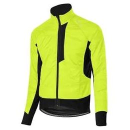 L&ouml;ffler L&ouml;ffler Fahrradjacke Bike Iso-Jacket Hotbond PL60 (PrimaLoft&reg;, winddicht, wasserabweisend) neongelb Herren