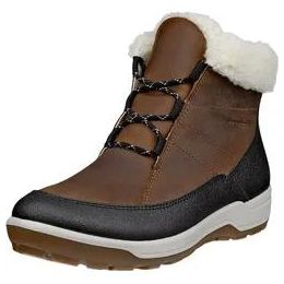Ecco Stiefelette Trace Lite (Nubukleder, wasserdicht) braun/schwarz Damen