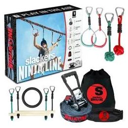 Slackers Ninja Line Starter (Fitness-Garten-Parkour zum Spielen und Trainieren) - 1 Set