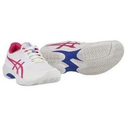 asics Tennisschuhe Game FF Clay/Sandplatz weiss/pink Damen