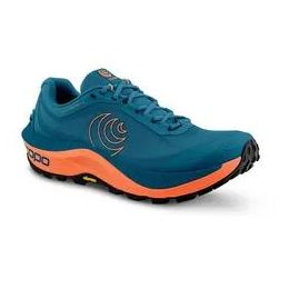 Topo Athletic Topo Laufschuhe MTN Racer 3 (Mountain, Trail, breitere Zehenbox) blau/orange Herren