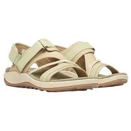 Merrell Sandale Terran 4 Backstrap (Vollnarbenleder, Klettverschluss) beige Damen
