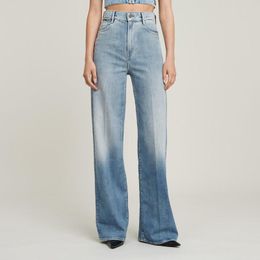 G-Star Raw G-Star Damen G-STAR Weite Jeans &raquo;Deck 2.0 High Loose Wmn&laquo; im Five-Pocket Style blau 32, L&auml;nge 30