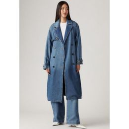 Levi's Levi's Damen Trenchcoat &raquo;SPADE TRENCH&laquo; mit G&uuml;rtelschlaufen blau S (36)