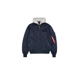 Alpha Industries Damen Bomberjacke &raquo;MA-1 TT Hood Light&laquo; blau S
