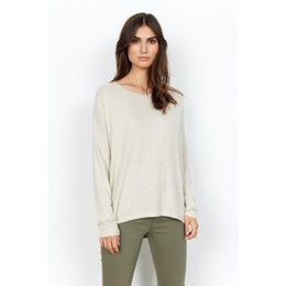 soyaconcept Damen soyaconcept &raquo;SC-BIARA 1&laquo; bequemer Pullover, elastische Viskose-Qualit&auml;t in melierter Optik XL