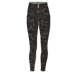 Freddy Damen 7/8-Hose &raquo;WRUP REGULAR SUPERSKINNY 7/8&laquo; mit All-Over-Camouflage-Muster L (40), N-Gr