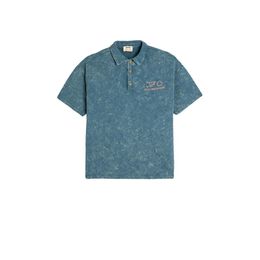 KOTON Poloshirt Jungen Gr&ouml;&szlig;e 116/122 blau / orange