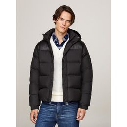 Tommy Hilfiger Herren Steppjacke &raquo;MIX DOWN HOODED PUFFER JACKET&laquo; mit Kapuze mit abnehmbarer Kapuze schwarz 3XL