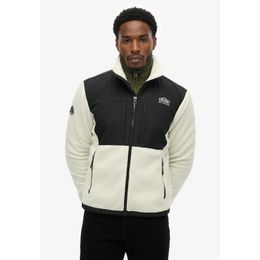 Superdry Herren Parka &raquo;POLAR FLEECE HYBRID TREKKER&laquo; in toller Fleece Qualit&auml;t XXL