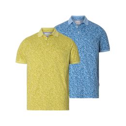 Babista Shirt 'Faldin' male Blue, Yellow size M
