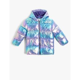 KOTON Winter Jacket girl Blue, Purple size 116/122