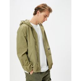 KOTON Between-Season Jacket male Green size S