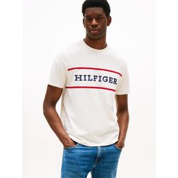 Tommy Hilfiger Herren T-Shirt &raquo;AMERICANA COLOURBLOCK TEE&laquo; wei&szlig; M