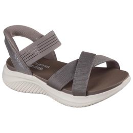 Skechers Damen Sandale &raquo;ULTRA FLEX 3.0-NEVER BETTER&laquo; Freizeitschuh, Sandale mit Slip-In Funktion grau 41