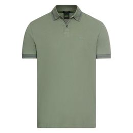 BOSS Green Herren BOSS Green Poloshirt &raquo;Pio&laquo; mit Polokragen gr&uuml;n S