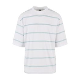 Urban Classics Herren Urban Classics T-Shirt &raquo; Herren Oversized Sleeve Modern Stripe Tee&laquo; 1 Stk. L
