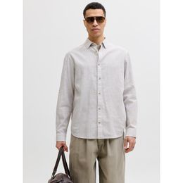 Jack & Jones Jack & Jones Herren Langarmhemd &raquo;JJESUMMER LINEN BLEND SHIRT L/S SN&laquo; Baumwollmischung, regular fit XS, N-Gr