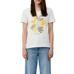 s.Oliver Damen s.Oliver T-Shirt mit Print wei&szlig; 36
