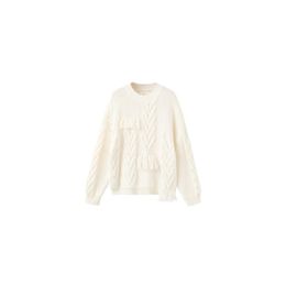 Mango Kids Sweater 'Dakota' girl White size 9-10 Jahre