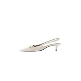 Mango Slingback Pumps female Beige size 40