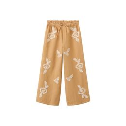 Mango Kids Pants 'Mika' girl Yellow size 7-8 Jahre