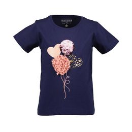 Blue Seven M&auml;dchen T-Shirt &raquo; M&auml;dchen T-Shirt kurzarm mit Herzen&laquo; 116