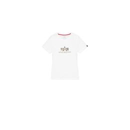 Alpha Industries Damen T-Shirt &raquo;Basic T-Shirt BL Mirror Leo W&laquo; XS