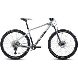 GHOST Mountainbike &raquo;Kato Pro AL&laquo; 12 Gang Shimano Deore RD-M6100 Schaltwerk Kettenschaltung f&uuml;r Damen und Herren, Kettenschaltung grau Mountainbike