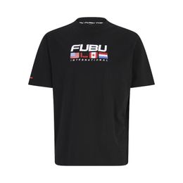 Fubu Damen T-Shirt &raquo; FBMQ12121BLK Corporate Intnl T-Shirt&laquo; 1 Stk. XXS