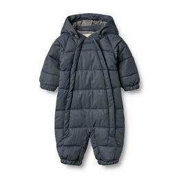 Wheat Jungen Wheat Overall &raquo;Puffer baby Suit Edem&laquo; wasserdicht, atmungsaktiv blau 86 (92), N-Gr