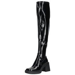 Steve Madden Damen Steve Madden Overkneestiefel &raquo;Steve Madden Stiefel Lederimitat&laquo; schwarz 37