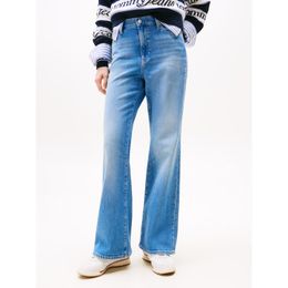 Tommy Jeans Damen Bootcut-Jeans &raquo;BELLA HGH FLR DI5133&laquo; in ausgestellter Form blau 31, L&auml;nge 30