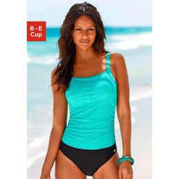 Kangaroos Damen Kangaroos Badeanzug Shaping-Einsatz vorn, Softcups, Unterbrustgummi, verstellbare Tr&auml;ger gr&uuml;n 50, Cup B