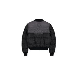Alpha Industries Herren Bomberjacke &raquo;MA-1 Logo Puffer&laquo; S