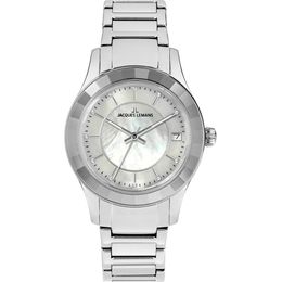 Jacques Lemans Analog Watch female Silver size One Size