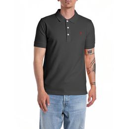 Replay Herren Poloshirt schwarz 3XL