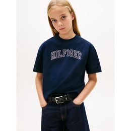 Tommy Hilfiger M&auml;dchen T-Shirt &raquo;VARSITY TEE SS&laquo; Kinder bis 16 Jahre, regular fit 7 (122)