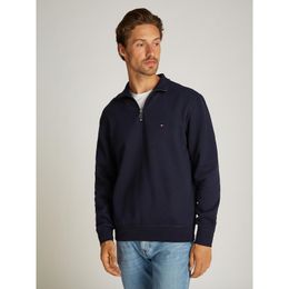 Tommy Hilfiger Herren &raquo;ESSENTIAL FLEECE 1/4 ZIP&laquo;, mit Stehkragen blau 3XL