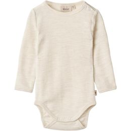 Wheat Jungen Wheat &raquo;Wool Body L/S Lucca&laquo; aus reiner Merinowolle 68, N-Gr