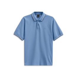 Bugatti Herren Bugatti Poloshirt &raquo;Modern Fit&laquo; Basic Essential aus Baumwolle blau XXL