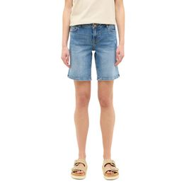 Mustang Damen Mustang Shorts &raquo;Damen Style Bermuda&laquo; blau 28