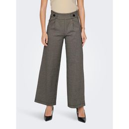 Jacqueline de Yong Jdy Damen JDY Anzughose &raquo;JDYGEGGO MIA LONG CHECK PANT JRS NOOS&laquo; braun M (38), L&auml;nge 32